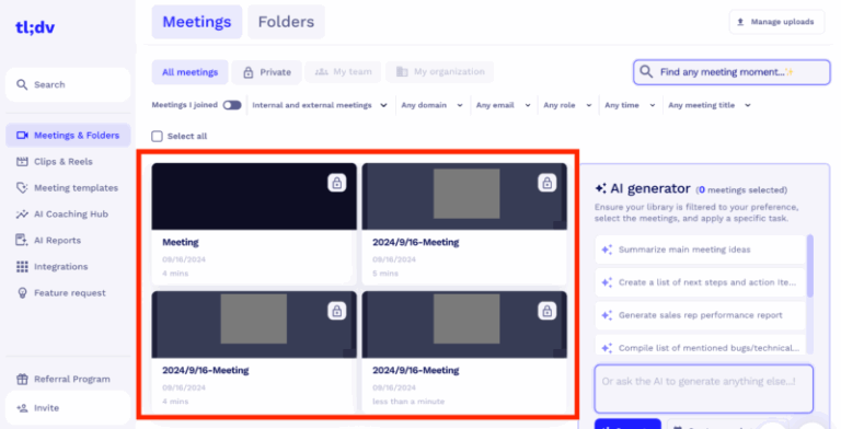 tl;dvとは？Zoom、Teams、Google Meetでの議事録作成の使い方と料金プラン | MiraLabAI