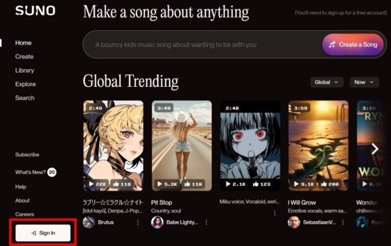 音楽生成AI「Suno」とは？使い方やプロンプトと料金！商用利用や著作権は？ | MiraLabAI