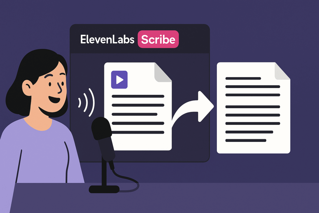 ElevenLabsの文字起こしモデル「Scribe」とは？使い方や料金と活用事例 | MiraLabAI