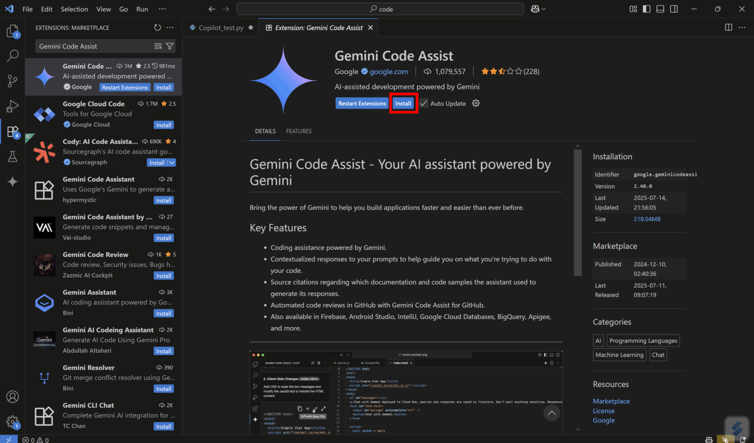Gemini Code Assistとは？使ってみた感想とVS Codeでの使い方！料金無料で商用利用可能 | MiraLabAI